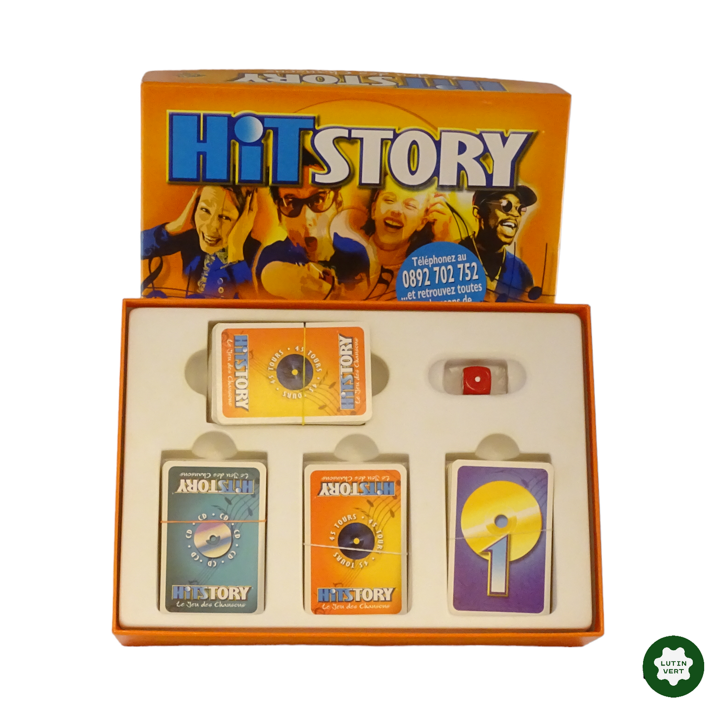 Hit Story Le Jeu des Chansons d'occasion BD2GAMES - Dès 6 ans | Lutin ...